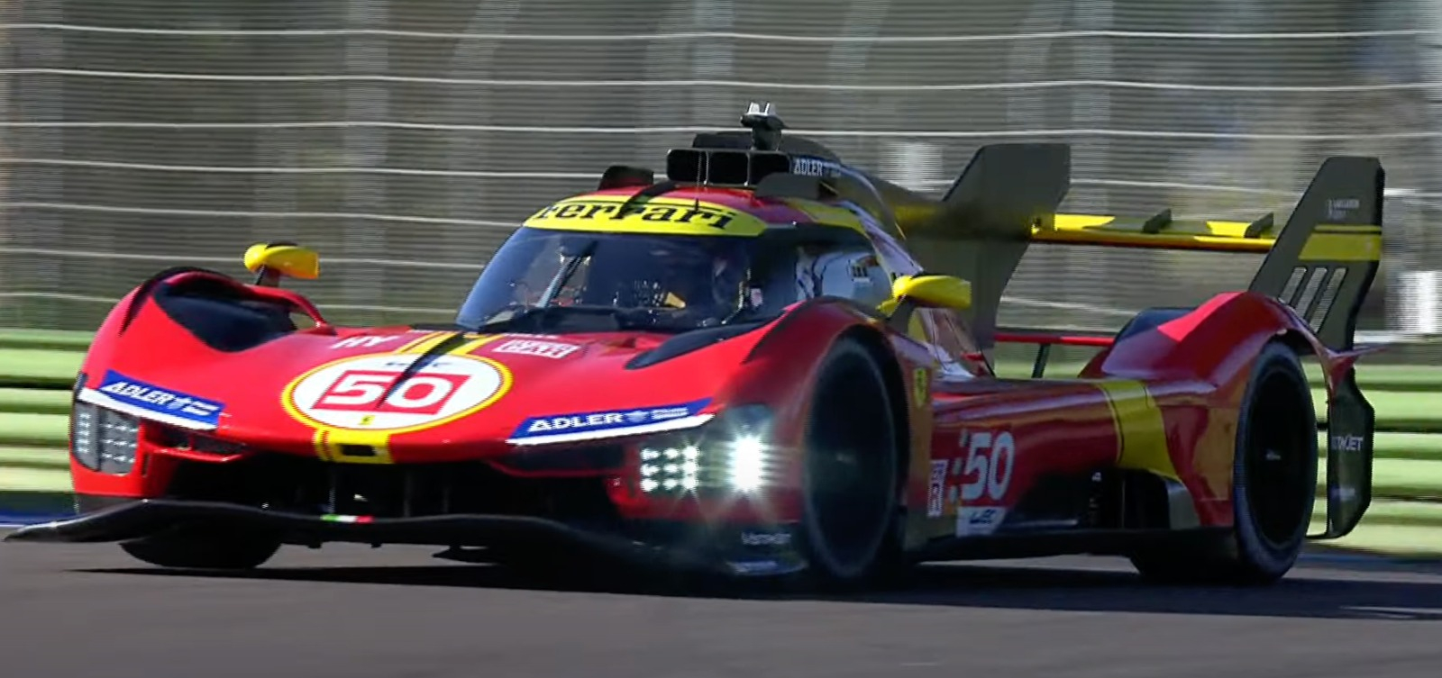 Première apparition publique, en piste, pour la Ferrari 499P LMH (vidéo) - Endurance Info